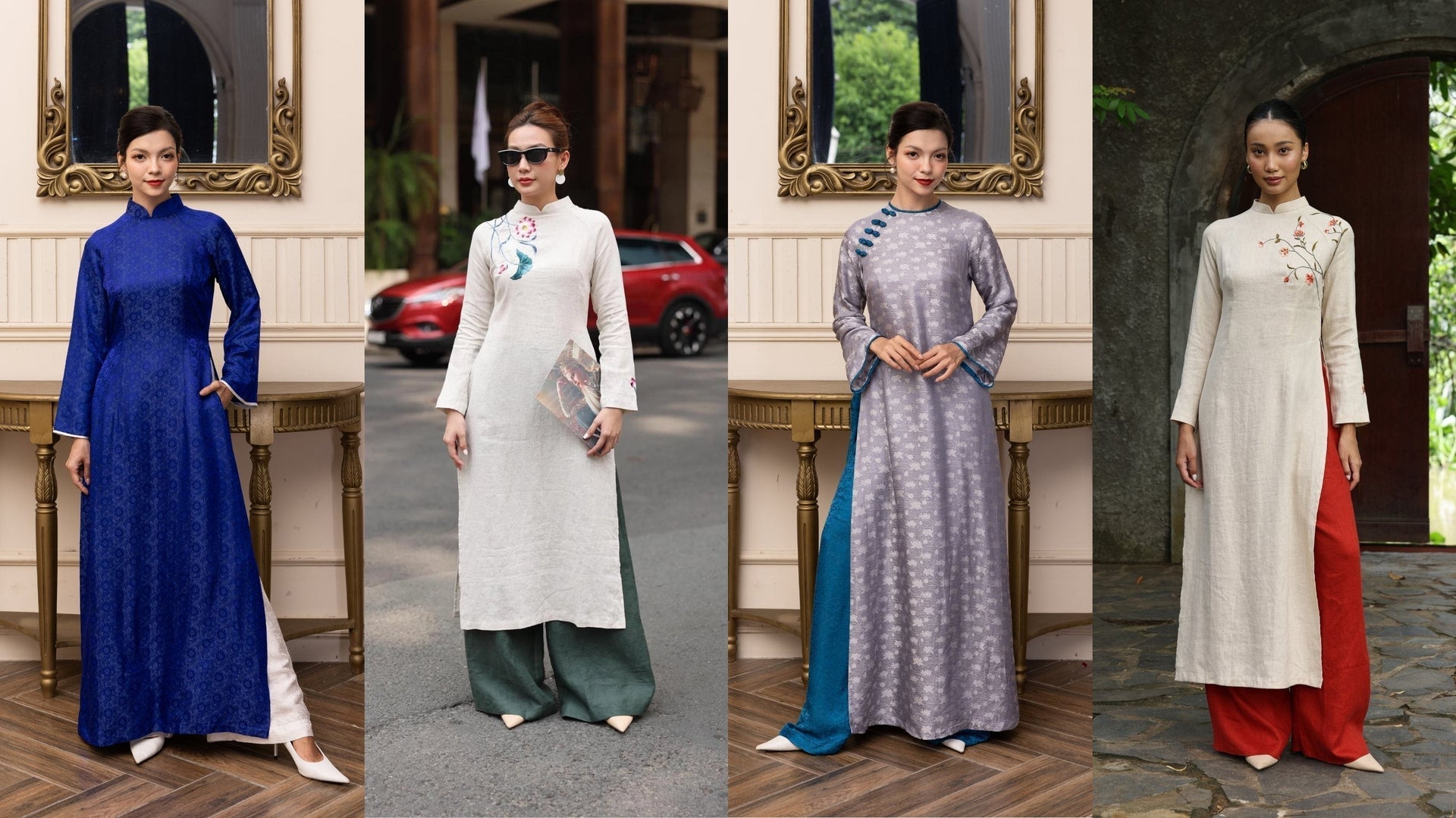 Elegant ao dai styles for guests – AO DAI MYAN